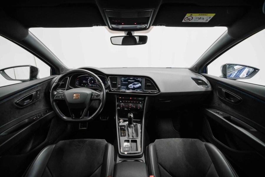Zils SEAT Leon 2019 Tallina, ar dzinēja tilpumu 2.00 L un nobraukumu 98 tūkst. km par 19400 €, foto 10 vietnē AUTOMOTO.COM.LV