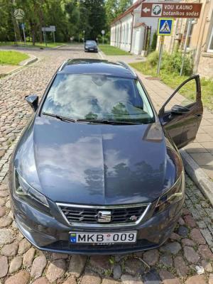 Zils SEAT Leon 2020 Kauņa, ar dzinēja tilpumu 1.50 L un nobraukumu 48 tūkst. km par 15500 €, foto  vietnē AUTOMOTO.COM.LV