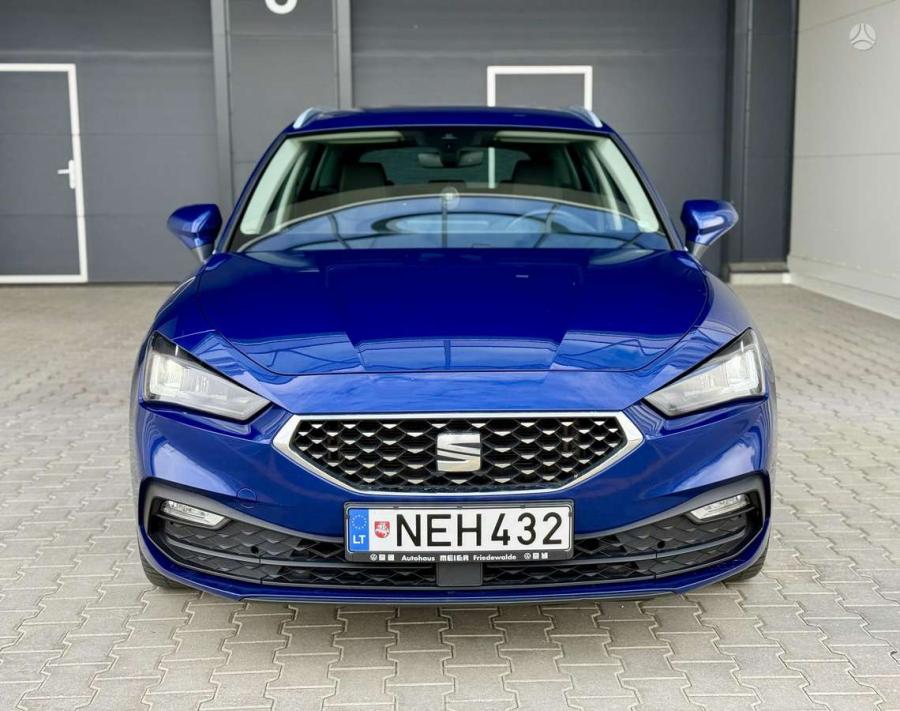 Blue SEAT Leon 2020 in Vilnius, with an engine capacity of 1.97 L and mileage of 234 thousand km for 11675 €, photo 3 on AUTOMOTO.COM.LV