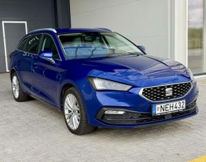 Blue SEAT Leon 2020 in Vilnius, with an engine capacity of 1.97 L and mileage of 234 thousand km for 11675 €, photo 4 on AUTOMOTO.COM.LV