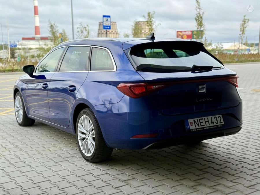Blue SEAT Leon 2020 in Vilnius, with an engine capacity of 1.97 L and mileage of 234 thousand km for 11675 €, photo 7 on AUTOMOTO.COM.LV