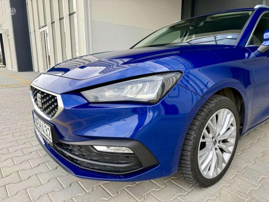 Blue SEAT Leon 2020 in Vilnius, with an engine capacity of 1.97 L and mileage of 234 thousand km for 11675 €, photo 8 on AUTOMOTO.COM.LV
