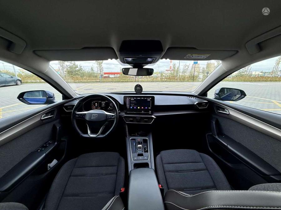 Blue SEAT Leon 2020 in Vilnius, with an engine capacity of 1.97 L and mileage of 234 thousand km for 11675 €, photo 12 on AUTOMOTO.COM.LV