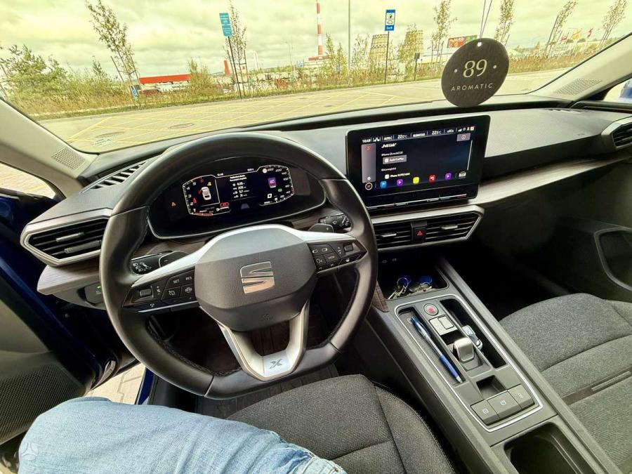 Blue SEAT Leon 2020 in Vilnius, with an engine capacity of 1.97 L and mileage of 234 thousand km for 11675 €, photo 14 on AUTOMOTO.COM.LV