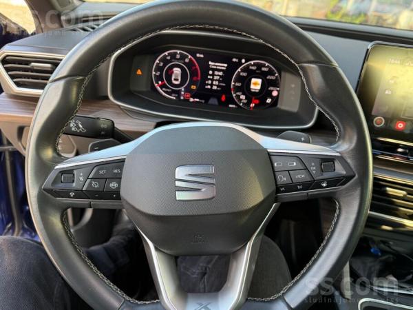 Zils SEAT Leon 2021 Rīga, ar dzinēja tilpumu 1.50 L un nobraukumu 68 tūkst. km par 17900 €, foto 4 vietnē AUTOMOTO.COM.LV