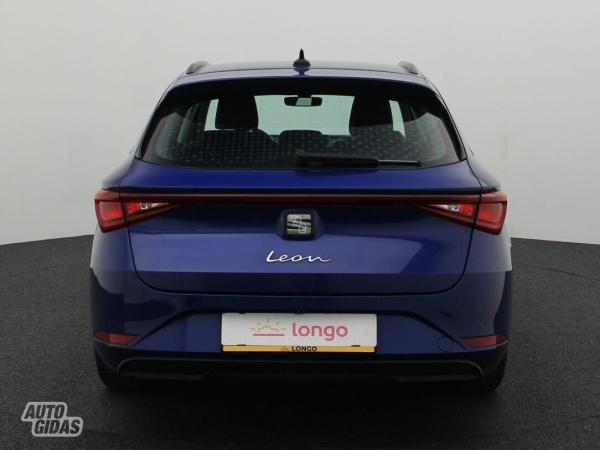 Blue SEAT Leon 2021 in Vilnius, with an engine capacity of 1.50 L and mileage of 143 thousand km for 15699 €, photo 5 on AUTOMOTO.COM.LV
