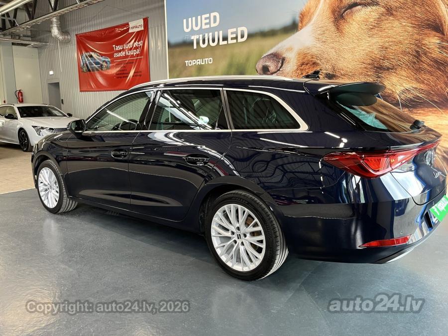 Zils SEAT Leon 2021 Tallina, ar dzinēja tilpumu 1.50 L un nobraukumu 74 tūkst. km par 17500 €, foto 4 vietnē AUTOMOTO.COM.LV