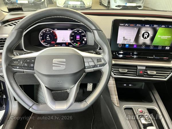 Zils SEAT Leon 2021 Tallina, ar dzinēja tilpumu 1.50 L un nobraukumu 74 tūkst. km par 17500 €, foto 9 vietnē AUTOMOTO.COM.LV