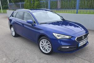Blue SEAT Leon 2021 in Vilnius, with an engine capacity of 1.40 L and mileage of 104 thousand km for 14650 €, photo  on AUTOMOTO.COM.LV