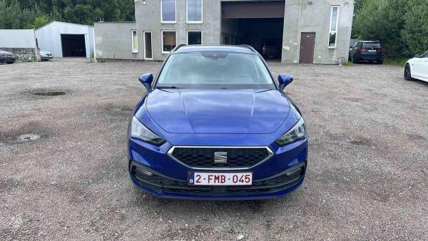 Blue SEAT Leon 2021 in Alytus, with an engine capacity of 1.00 L and mileage of 72 thousand km for 11999 €, photo 1 on AUTOMOTO.COM.LV