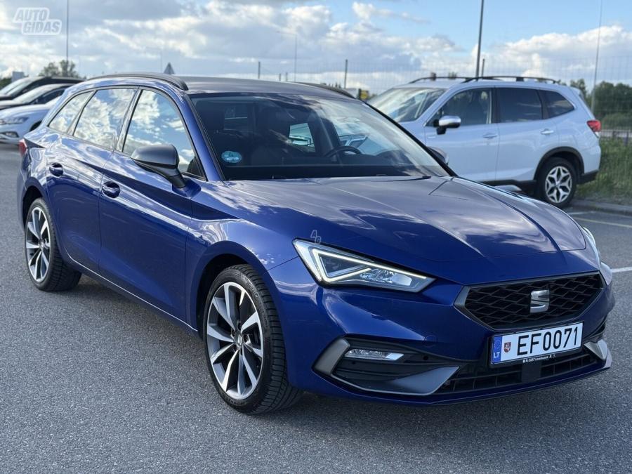 Blue SEAT Leon 2022 in Vilnius, with an engine capacity of 1.40 L and mileage of 213 thousand km for 13999 €, photo 4 on AUTOMOTO.COM.LV