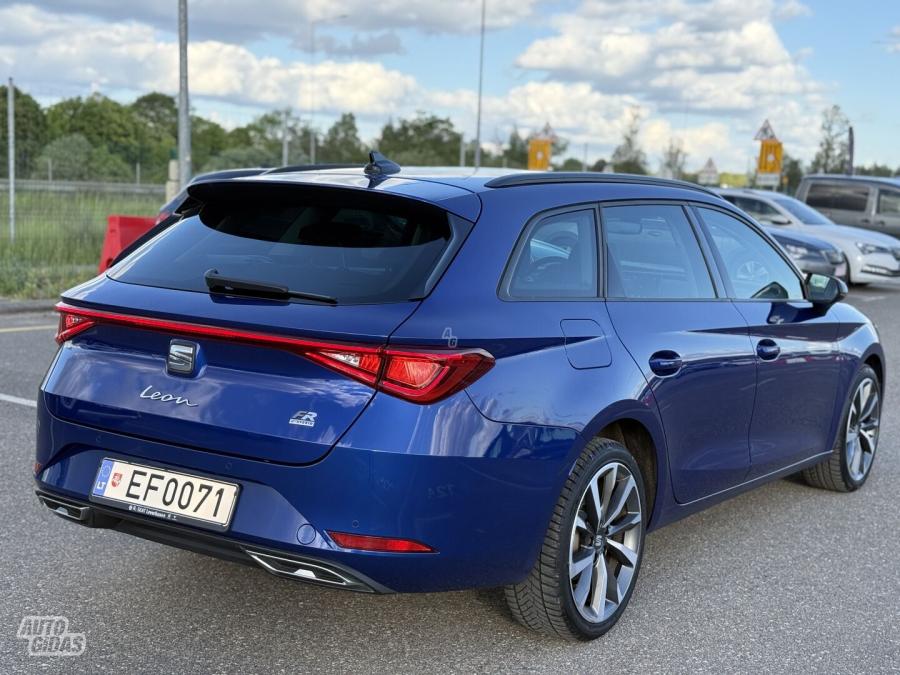 Blue SEAT Leon 2022 in Vilnius, with an engine capacity of 1.40 L and mileage of 213 thousand km for 13999 €, photo 6 on AUTOMOTO.COM.LV
