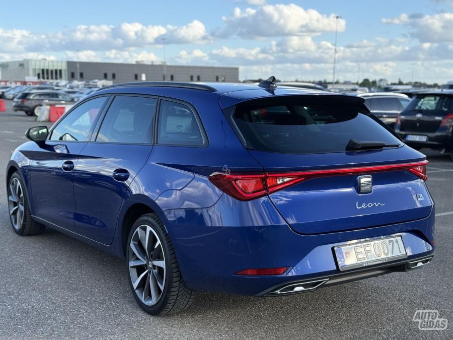 Blue SEAT Leon 2022 in Vilnius, with an engine capacity of 1.40 L and mileage of 213 thousand km for 13999 €, photo 8 on AUTOMOTO.COM.LV
