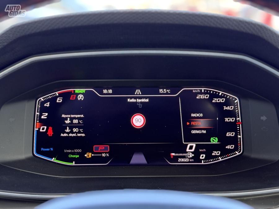 Blue SEAT Leon 2022 in Vilnius, with an engine capacity of 1.40 L and mileage of 213 thousand km for 13999 €, photo 12 on AUTOMOTO.COM.LV