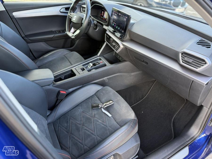 Blue SEAT Leon 2022 in Vilnius, with an engine capacity of 1.40 L and mileage of 213 thousand km for 13999 €, photo 25 on AUTOMOTO.COM.LV
