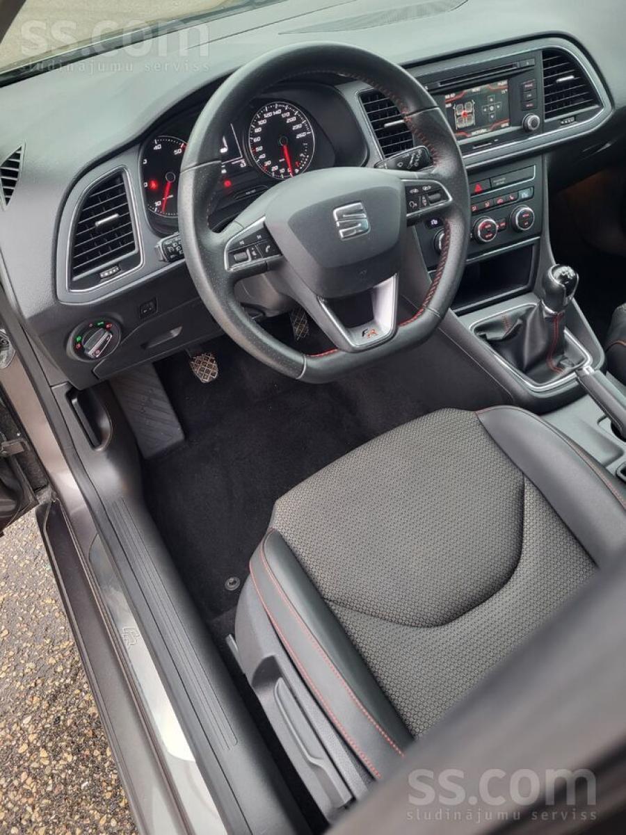 Brūns SEAT Leon 2014 Daugavpils, ar dzinēja tilpumu 2.00 L un nobraukumu 183 tūkst. km par 6500 €, foto 14 vietnē AUTOMOTO.COM.LV