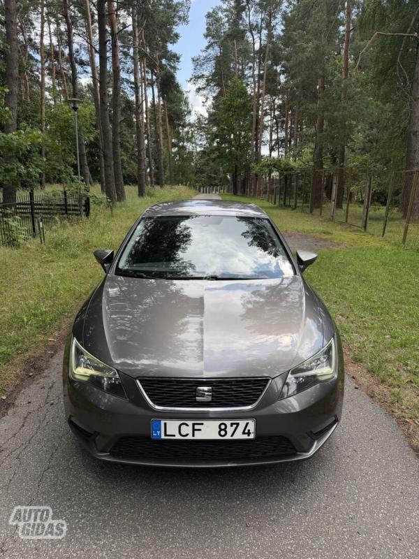 Brūns SEAT Leon 2014 Viļņa, ar dzinēja tilpumu 1.60 L un nobraukumu 181 tūkst. km par 6300 €, foto 3 vietnē AUTOMOTO.COM.LV