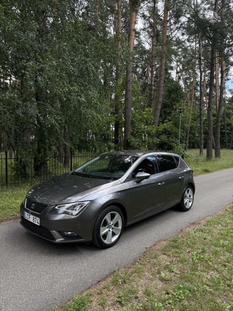 Brūns SEAT Leon 2014 Viļņa, ar dzinēja tilpumu 1.60 L un nobraukumu 181 tūkst. km par 6300 €, foto 3 vietnē AUTOMOTO.COM.LV