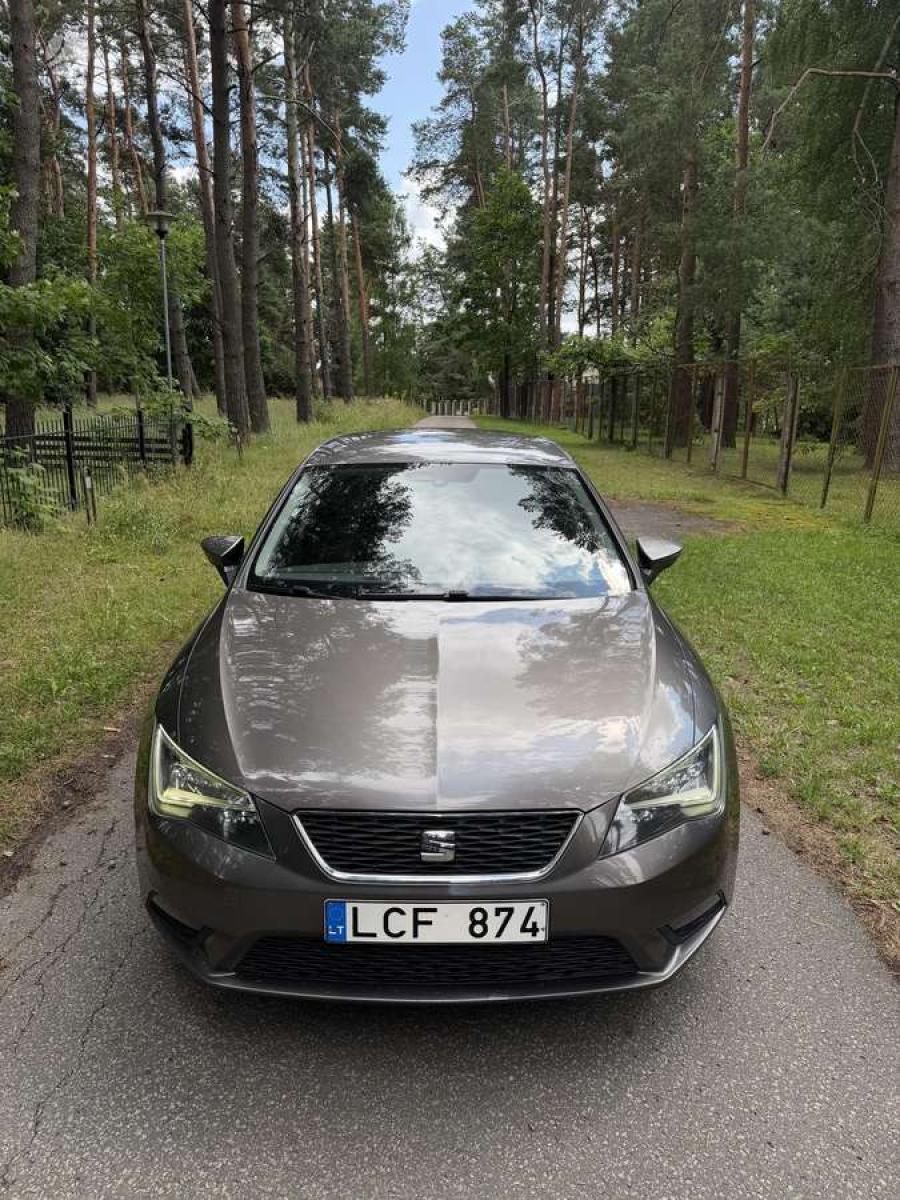 Brūns SEAT Leon 2014 Viļņa, ar dzinēja tilpumu 1.60 L un nobraukumu 181 tūkst. km par 6300 €, foto 4 vietnē AUTOMOTO.COM.LV