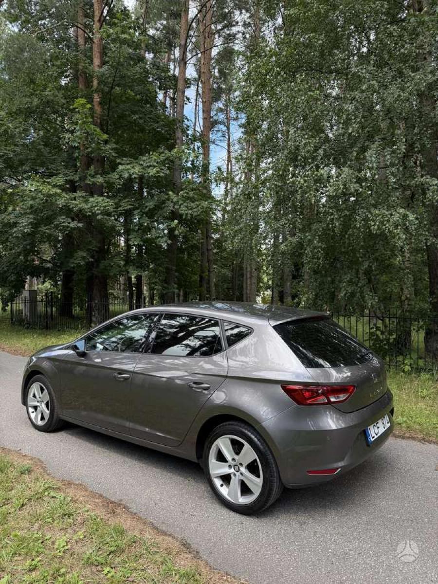 Brūns SEAT Leon 2014 Viļņa, ar dzinēja tilpumu 1.60 L un nobraukumu 181 tūkst. km par 6300 €, foto 7 vietnē AUTOMOTO.COM.LV