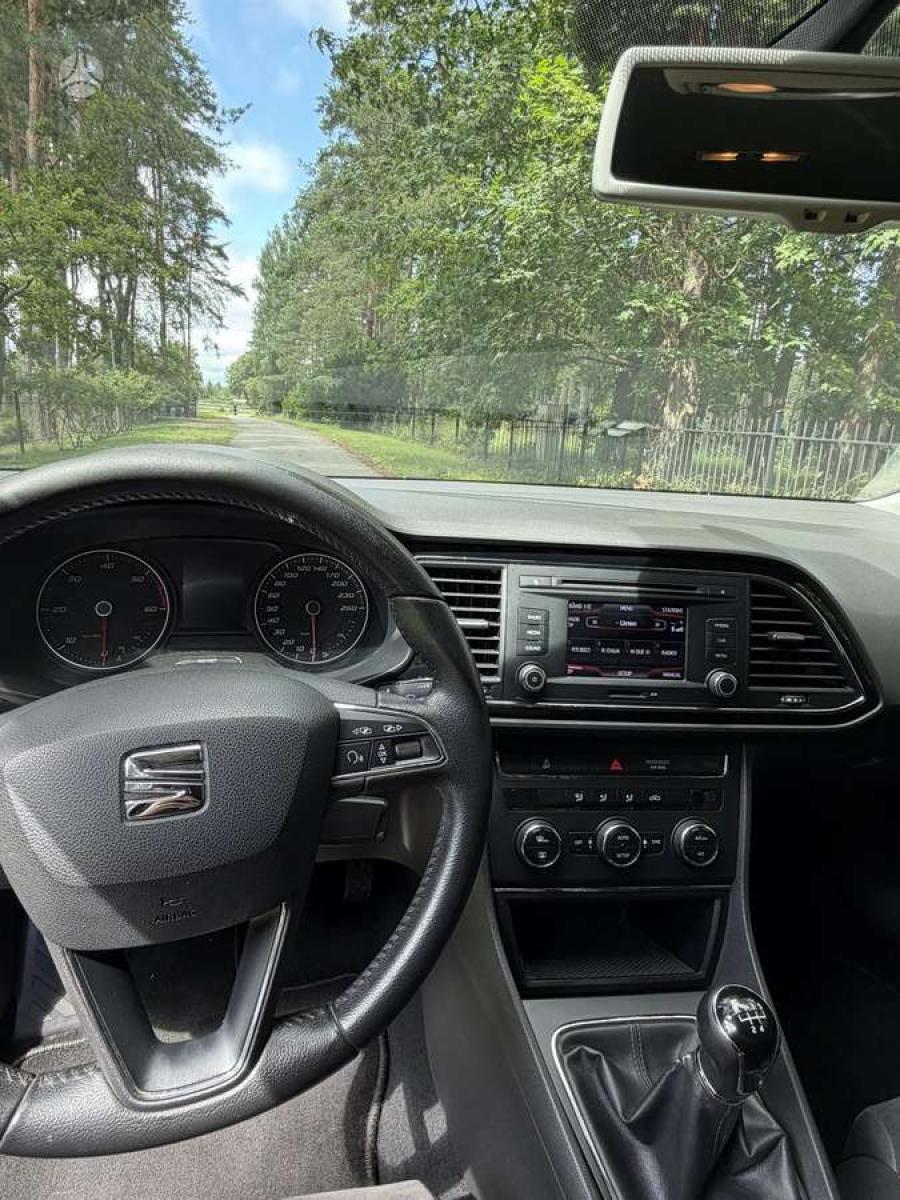 Brūns SEAT Leon 2014 Viļņa, ar dzinēja tilpumu 1.60 L un nobraukumu 181 tūkst. km par 6300 €, foto 12 vietnē AUTOMOTO.COM.LV