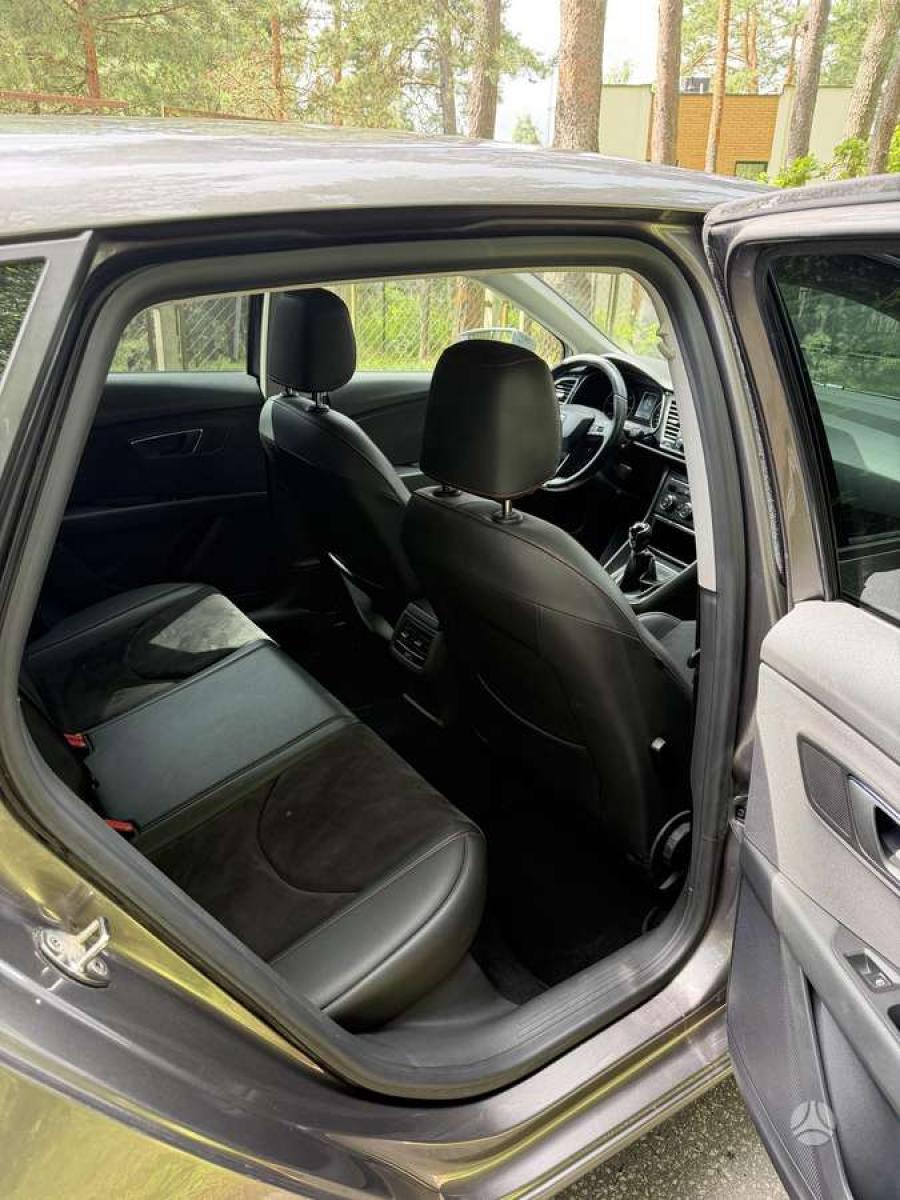 Brūns SEAT Leon 2014 Viļņa, ar dzinēja tilpumu 1.60 L un nobraukumu 181 tūkst. km par 6300 €, foto 16 vietnē AUTOMOTO.COM.LV