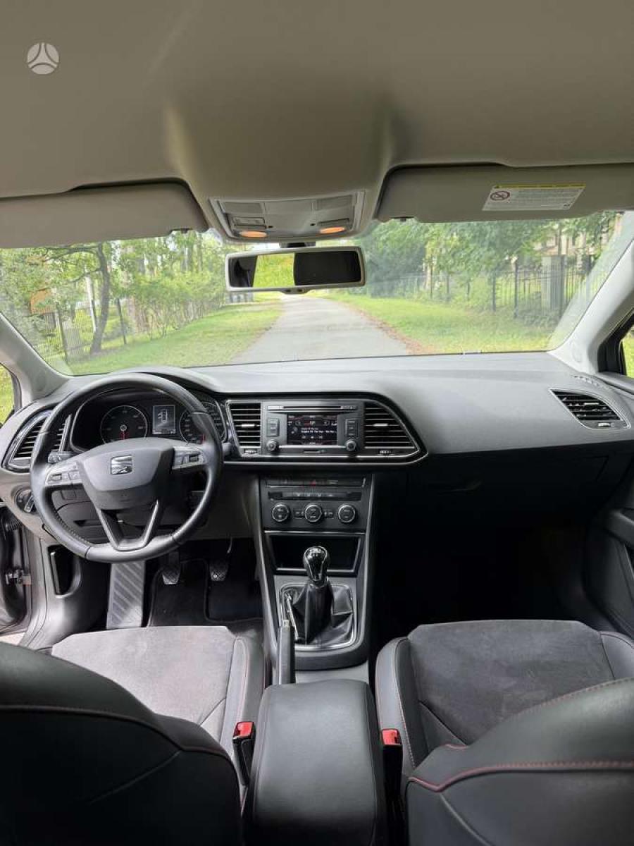 Brūns SEAT Leon 2014 Viļņa, ar dzinēja tilpumu 1.60 L un nobraukumu 181 tūkst. km par 6300 €, foto 17 vietnē AUTOMOTO.COM.LV