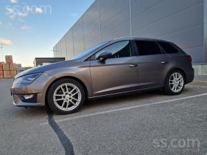 Brown SEAT Leon 2014 in Riga, with an engine capacity of 2.00 L and mileage of 230 thousand km for 8500 €, photo 4 on AUTOMOTO.COM.LV