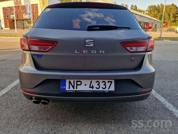 Brūns SEAT Leon 2014 Rīga, ar dzinēja tilpumu 2.00 L un nobraukumu 230 tūkst. km par 8500 €, foto 4 vietnē AUTOMOTO.COM.LV