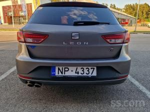 Brown SEAT Leon 2014 in Riga, with an engine capacity of 2.00 L and mileage of 230 thousand km for 8500 €, photo 5 on AUTOMOTO.COM.LV