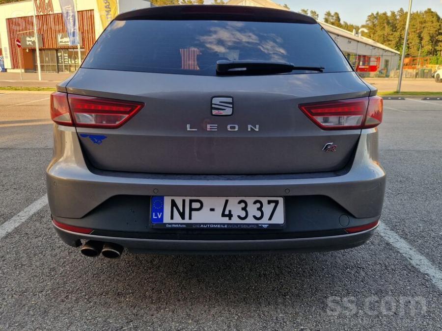 Brown SEAT Leon 2014 in Riga, with an engine capacity of 2.00 L and mileage of 230 thousand km for 8500 €, photo 5 on AUTOMOTO.COM.LV