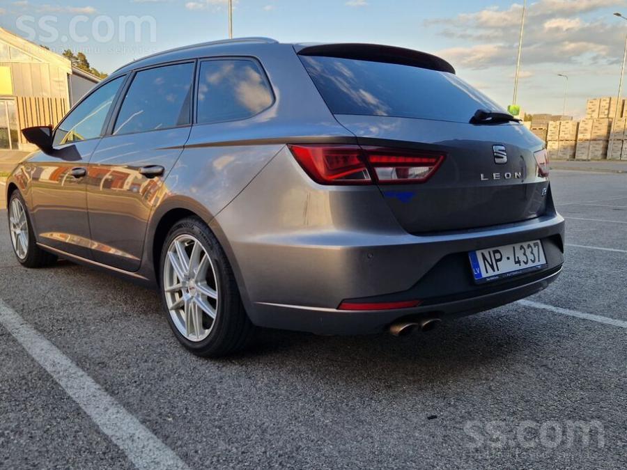 Brown SEAT Leon 2014 in Riga, with an engine capacity of 2.00 L and mileage of 230 thousand km for 8500 €, photo 6 on AUTOMOTO.COM.LV