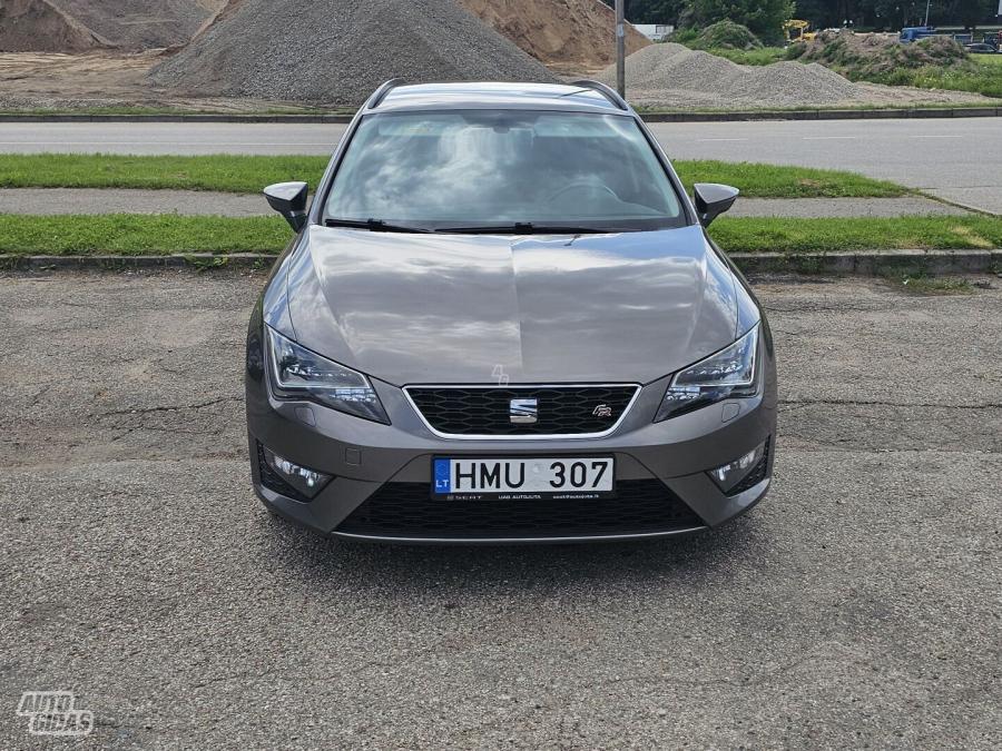 Brown SEAT Leon 2014 in Kaunas, with an engine capacity of 2.00 L and mileage of 148 thousand km for 7500 €, photo 9 on AUTOMOTO.COM.LV