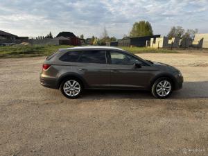 Brown SEAT Leon 2014 in Utena, with an engine capacity of 2.00 L and mileage of 258 thousand km for 6800 €, photo 7 on AUTOMOTO.COM.LV