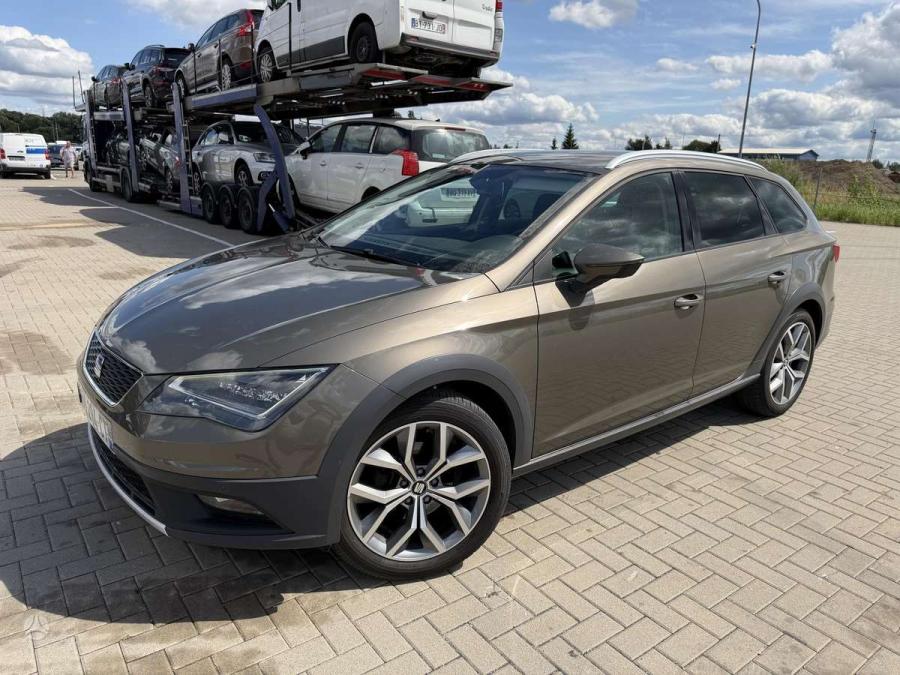 Brown SEAT Leon 2014 in Taurage, with an engine capacity of 1.97 L and mileage of 247 thousand km for 6700 €, photo 1 on AUTOMOTO.COM.LV