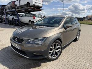 Brown SEAT Leon 2014 in Taurage, with an engine capacity of 1.97 L and mileage of 247 thousand km for 6700 €, photo 3 on AUTOMOTO.COM.LV