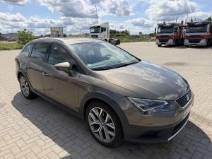 Brown SEAT Leon 2014 in Taurage, with an engine capacity of 1.97 L and mileage of 247 thousand km for 6700 €, photo 7 on AUTOMOTO.COM.LV
