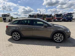 Brown SEAT Leon 2014 in Taurage, with an engine capacity of 1.97 L and mileage of 247 thousand km for 6700 €, photo 8 on AUTOMOTO.COM.LV