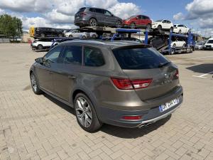 Brown SEAT Leon 2014 in Taurage, with an engine capacity of 1.97 L and mileage of 247 thousand km for 6700 €, photo 10 on AUTOMOTO.COM.LV