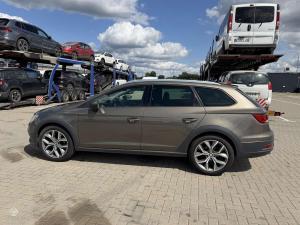 Brown SEAT Leon 2014 in Taurage, with an engine capacity of 1.97 L and mileage of 247 thousand km for 6700 €, photo 12 on AUTOMOTO.COM.LV