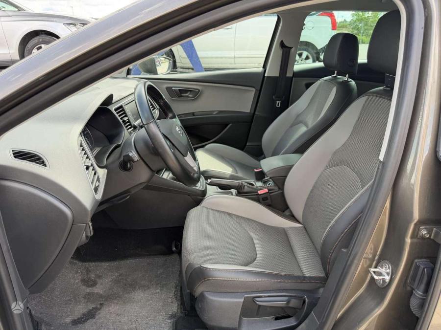 Brown SEAT Leon 2014 in Taurage, with an engine capacity of 1.97 L and mileage of 247 thousand km for 6700 €, photo 15 on AUTOMOTO.COM.LV