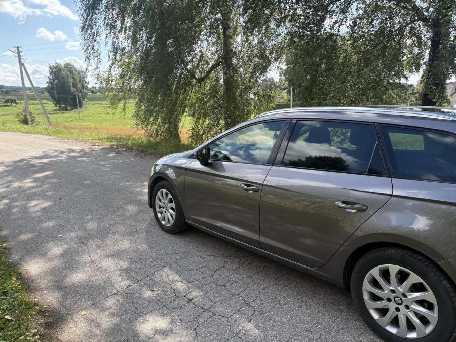 Brown SEAT Leon 2014 in Alytus, with an engine capacity of 1.60 L and mileage of 0 thousand km for 5500 €, photo 5 on AUTOMOTO.COM.LV