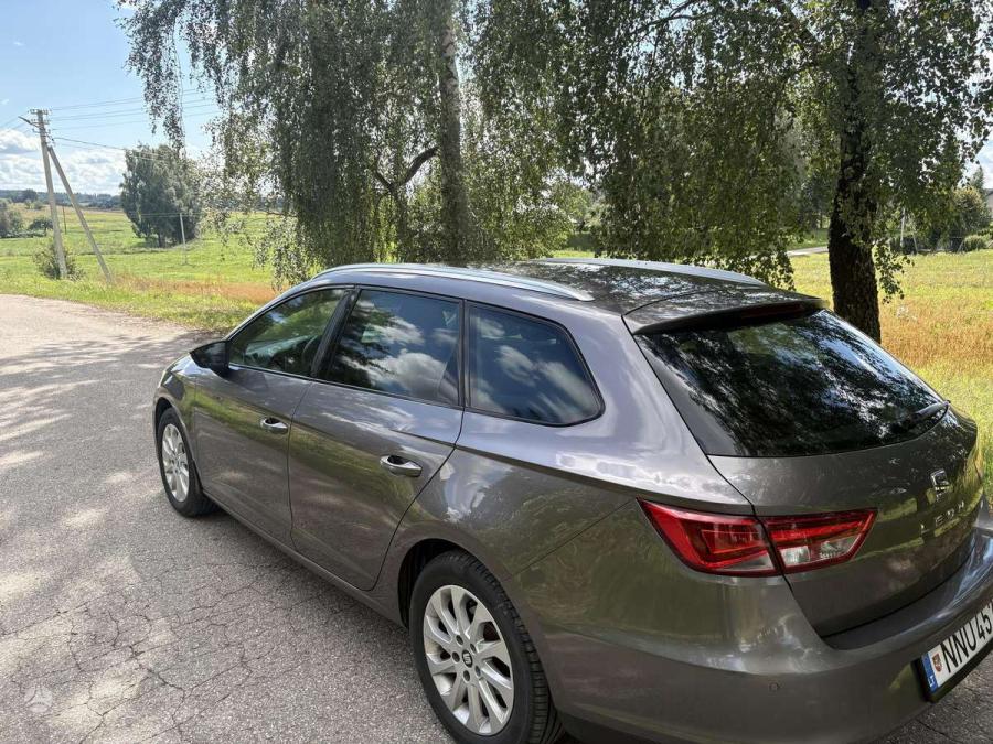Brown SEAT Leon 2014 in Alytus, with an engine capacity of 1.60 L and mileage of 0 thousand km for 5500 €, photo 9 on AUTOMOTO.COM.LV