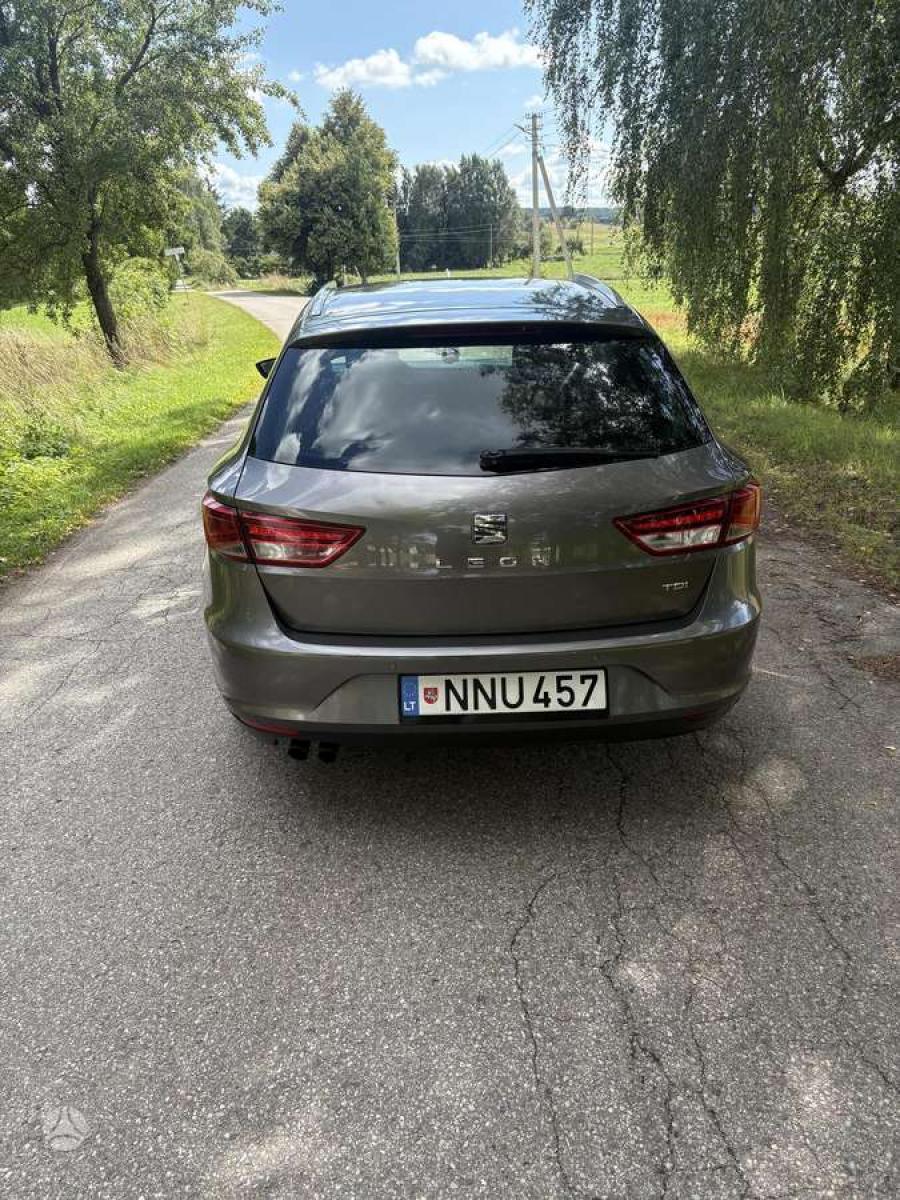 Brown SEAT Leon 2014 in Alytus, with an engine capacity of 1.60 L and mileage of 0 thousand km for 5500 €, photo 14 on AUTOMOTO.COM.LV