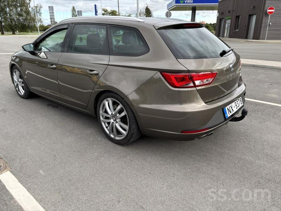 Brūns SEAT Leon 2015 Rīga, ar dzinēja tilpumu 2.00 L un nobraukumu 279 tūkst. km par 7900 €, foto 5 vietnē AUTOMOTO.COM.LV