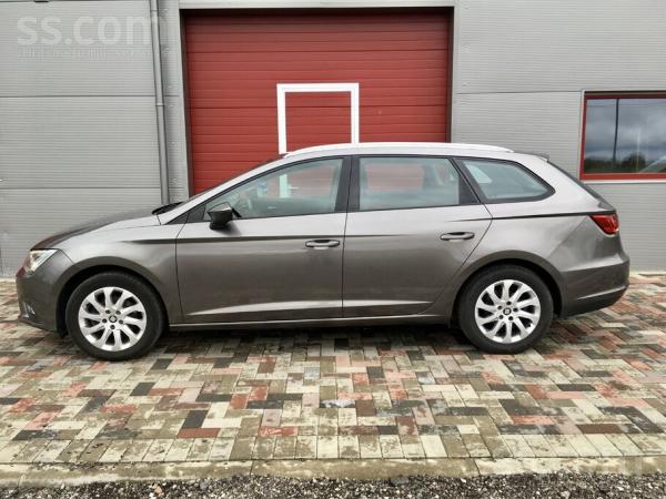 Brown SEAT Leon 2015 in Talsi, with an engine capacity of 1.60 L and mileage of 0 thousand km for 7500 €, photo 6 on AUTOMOTO.COM.LV