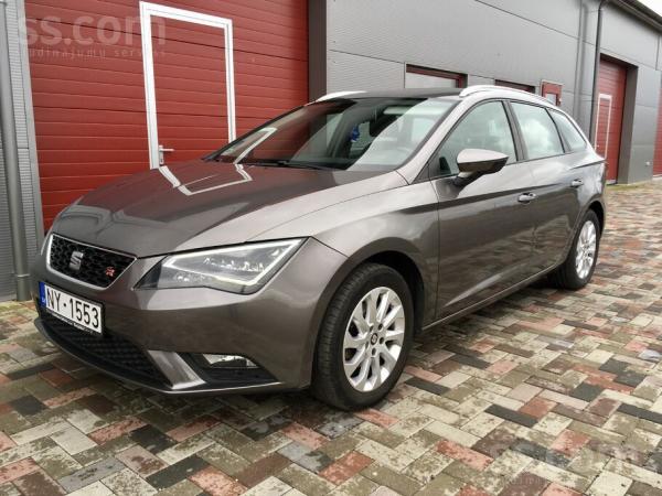 Brown SEAT Leon 2015 in Talsi, with an engine capacity of 1.60 L and mileage of 0 thousand km for 7500 €, photo 7 on AUTOMOTO.COM.LV