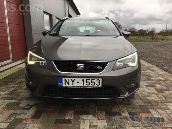 Brown SEAT Leon 2015 in Talsi, with an engine capacity of 1.60 L and mileage of 0 thousand km for 7500 €, photo 8 on AUTOMOTO.COM.LV