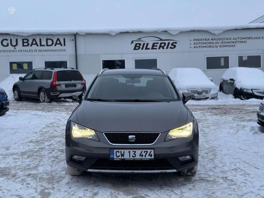 Brūns SEAT Leon 2015 Utena, ar dzinēja tilpumu 1.97 L un nobraukumu 240 tūkst. km par 6990 €, foto 4 vietnē AUTOMOTO.COM.LV