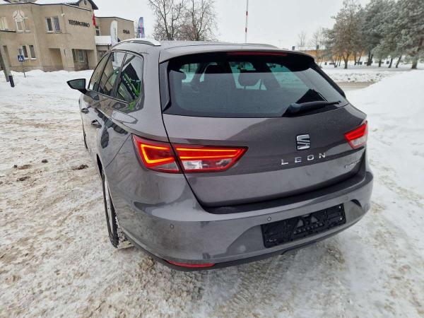 Brown SEAT Leon 2015 in Raseiniai, with an engine capacity of 1.60 L and mileage of 190 thousand km for 4900 €, photo 6 on AUTOMOTO.COM.LV